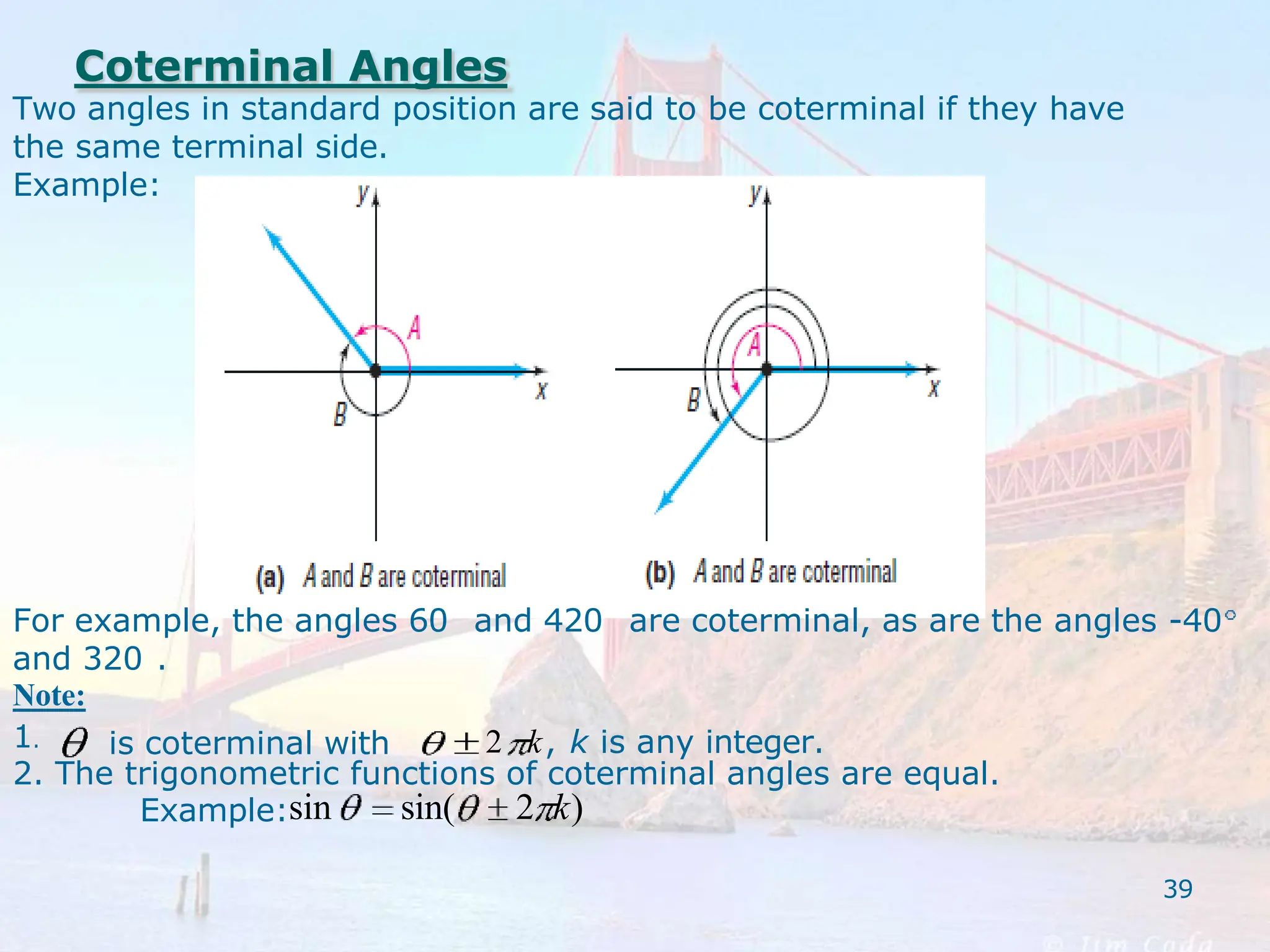 Trigonometry and trigonometric ratios angles | PPTX