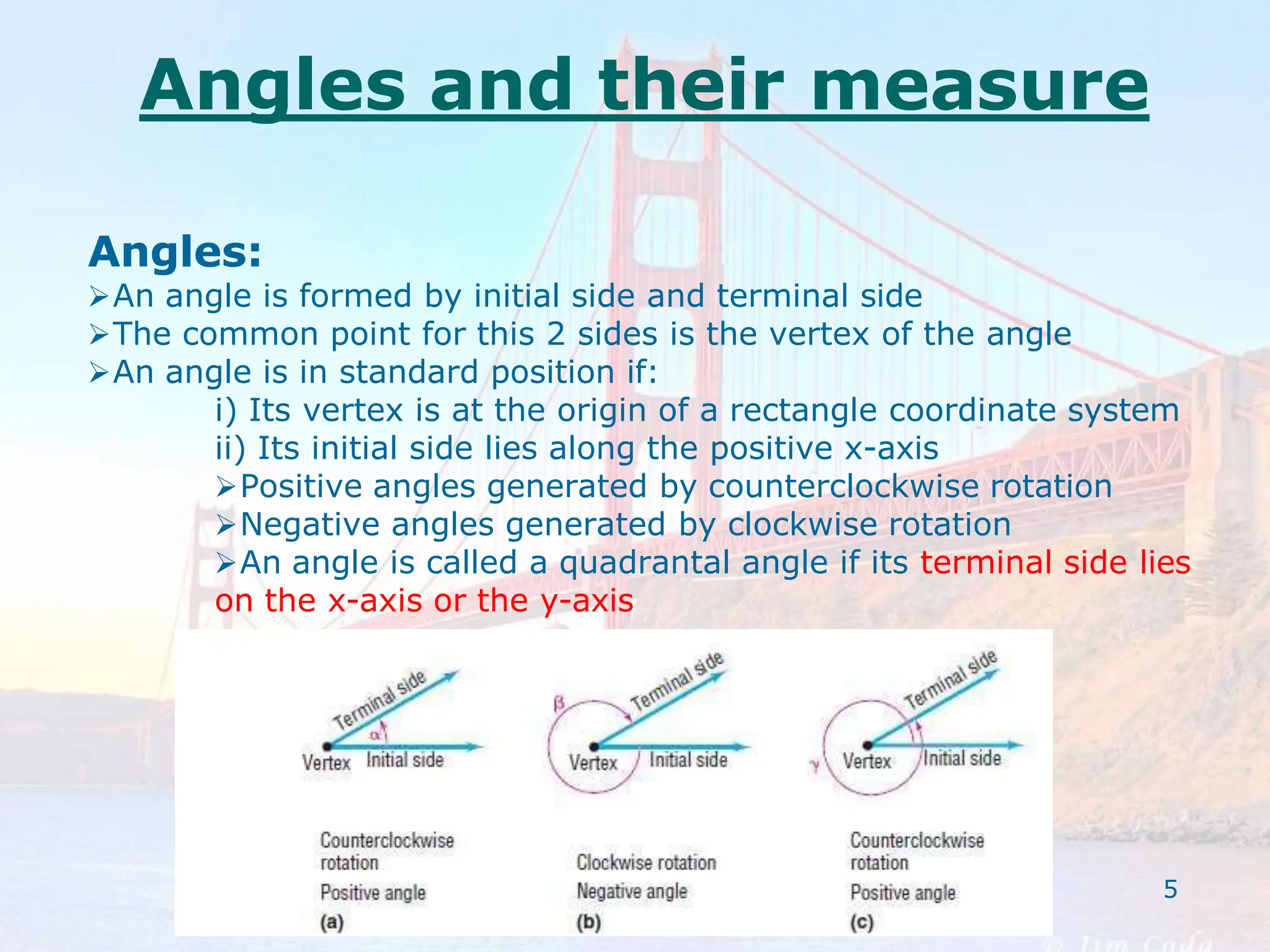 Trigonometry and trigonometric ratios angles | PPTX