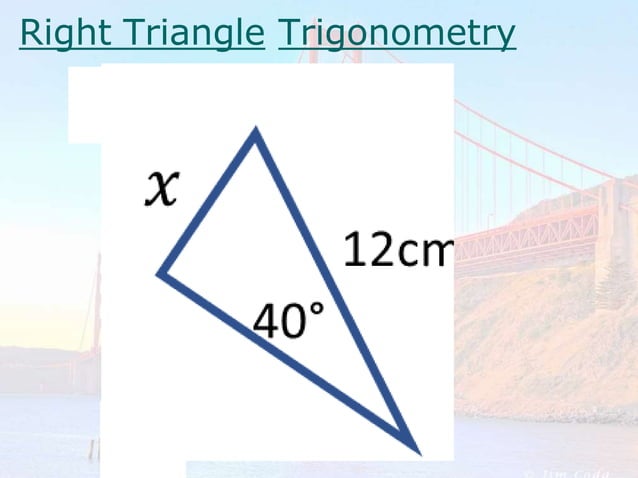 Trigonometry and trigonometric ratios angles | PPTX | Geography | Science