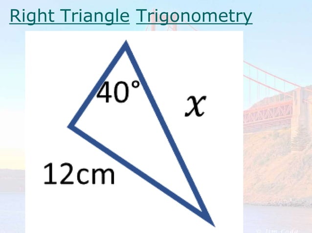 Trigonometry and trigonometric ratios angles | PPTX | Geography | Science