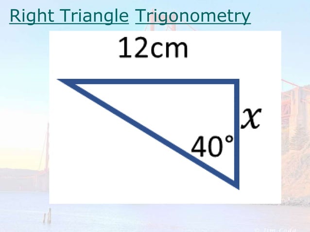 Trigonometry and trigonometric ratios angles | PPTX | Geography | Science