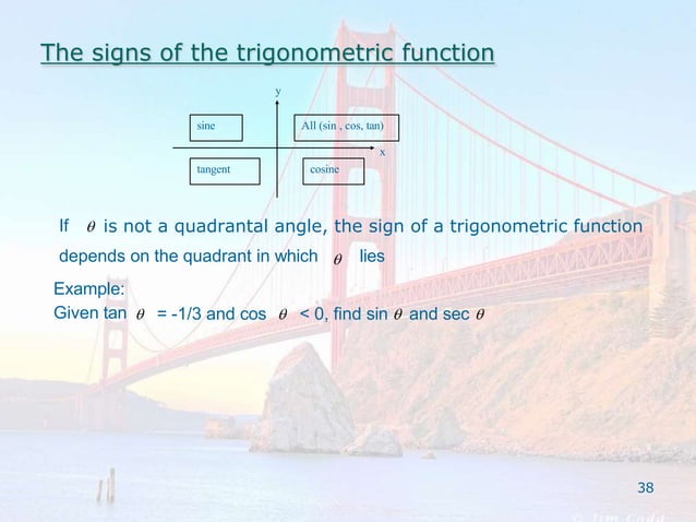 Trigonometry and trigonometric ratios angles | PPTX | Geography | Science