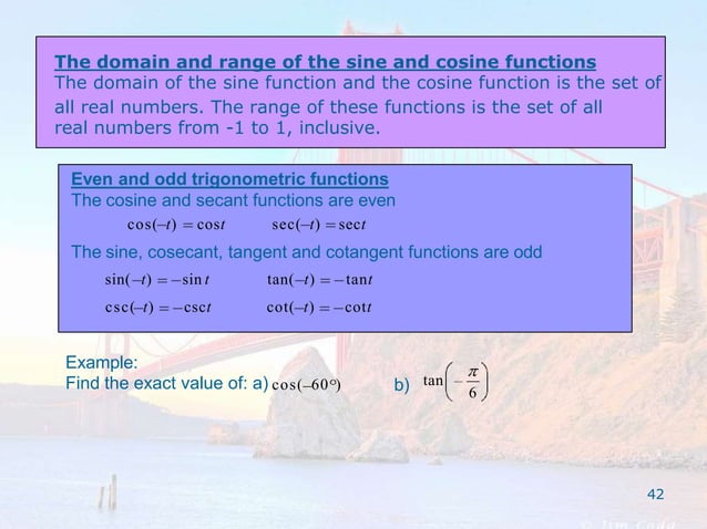 Trigonometry and trigonometric ratios angles | PPTX | Geography | Science