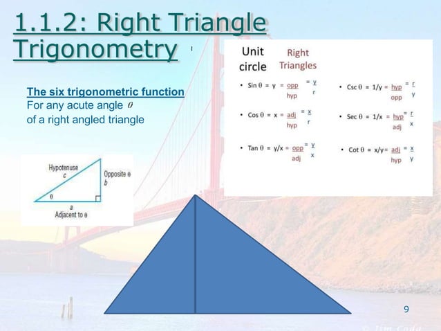 Trigonometry and trigonometric ratios angles | PPTX | Geography | Science