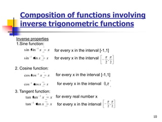 Analytic trigognometry | PPT