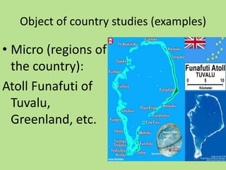 Topic 1. Country studies as a scientific discipline. | PPTX