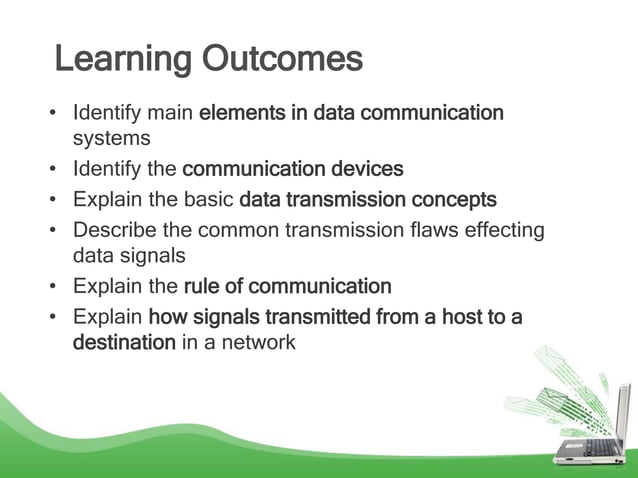 Topic 1 2 Principle Of Communication In Networking Ppt