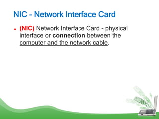 Topic 1.3 create lan using networking devices | PPTX
