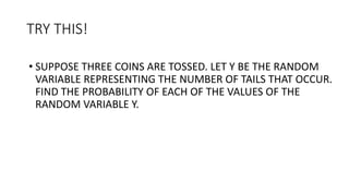 Random Variables and Probabiity Distribution | PPTX