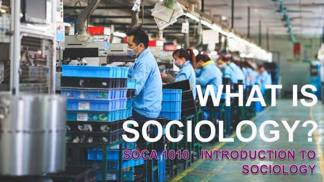 what is sociology( Introduction to sociology) | PPT