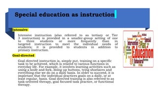 Topic 1. The Purpose and Promise of Special Education and its Guiding ...