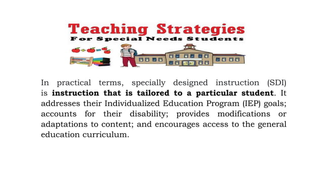 Topic 1. The Purpose and Promise of Special Education and its Guiding ...