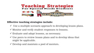 Topic 1. The Purpose and Promise of Special Education and its Guiding ...