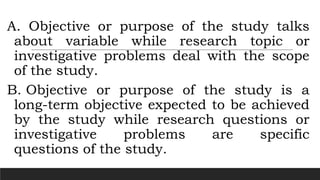 Topic 1.5. Research Questions, Scope, Delimitations.pptx