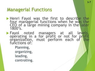 Nature and Functions of Management | PPTX