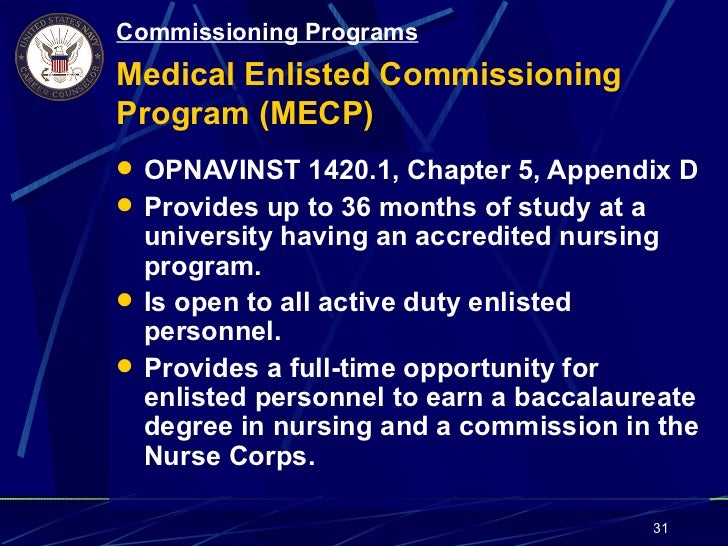 Topic 1.23 Commissioning Programs