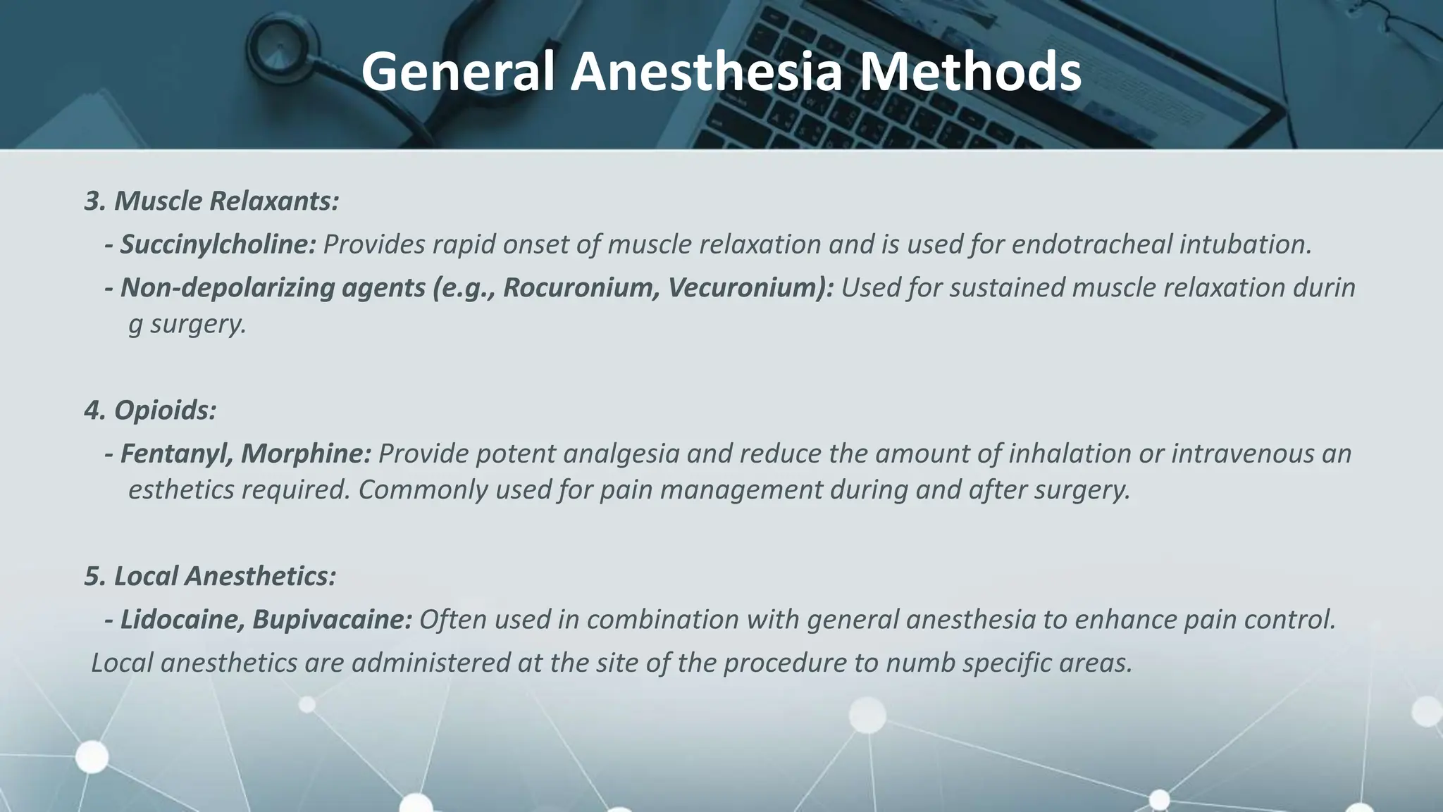 modern techniques of anesthesia based on xenon | PPTX