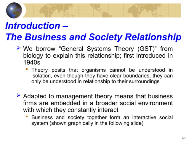 Topic 1 Introduction to Business and Society | PPT