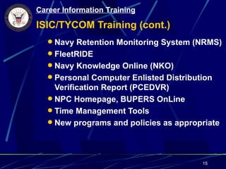 Career Info Training | PPT
