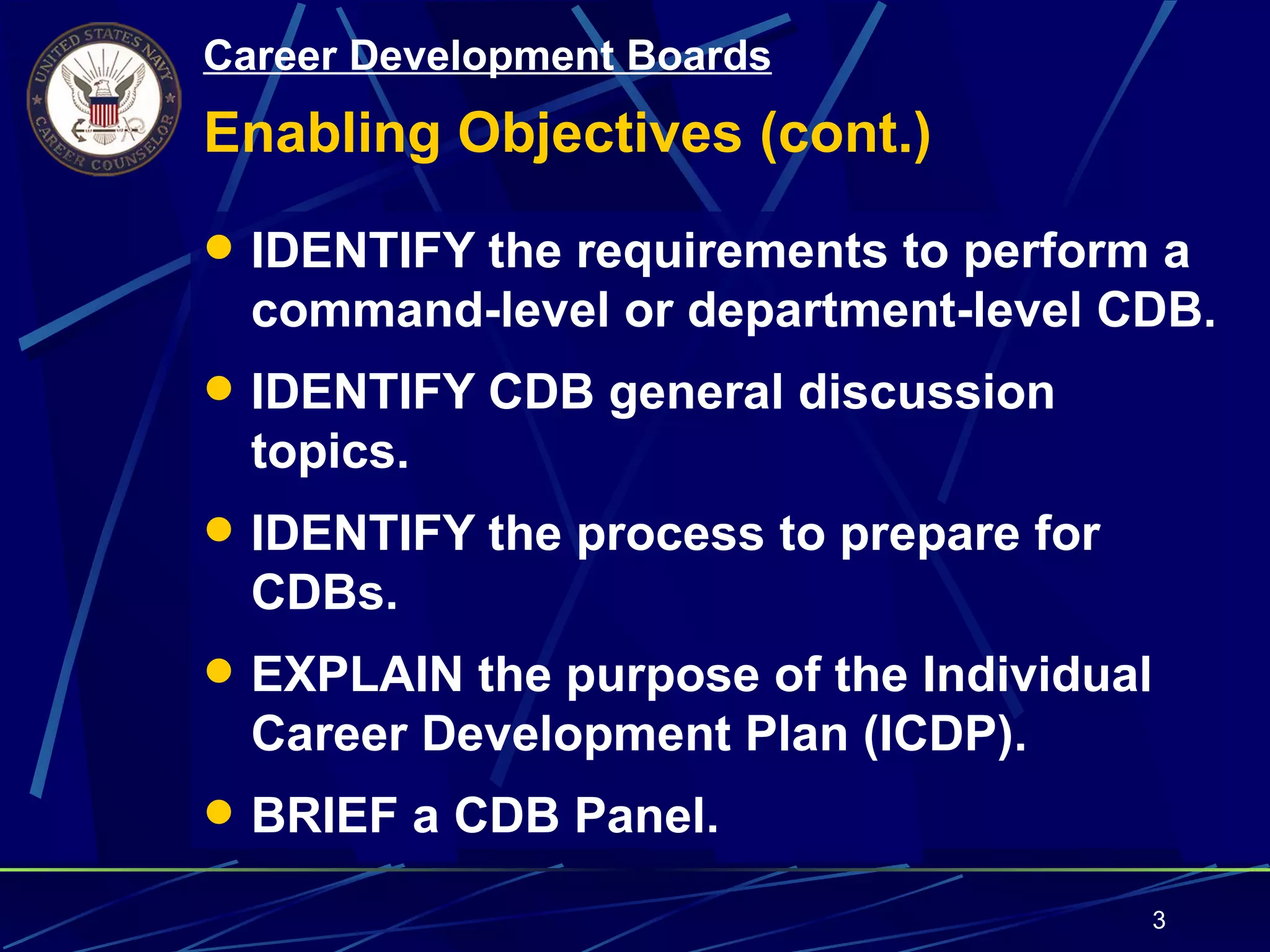 Topic 1.6 CDB | PPT