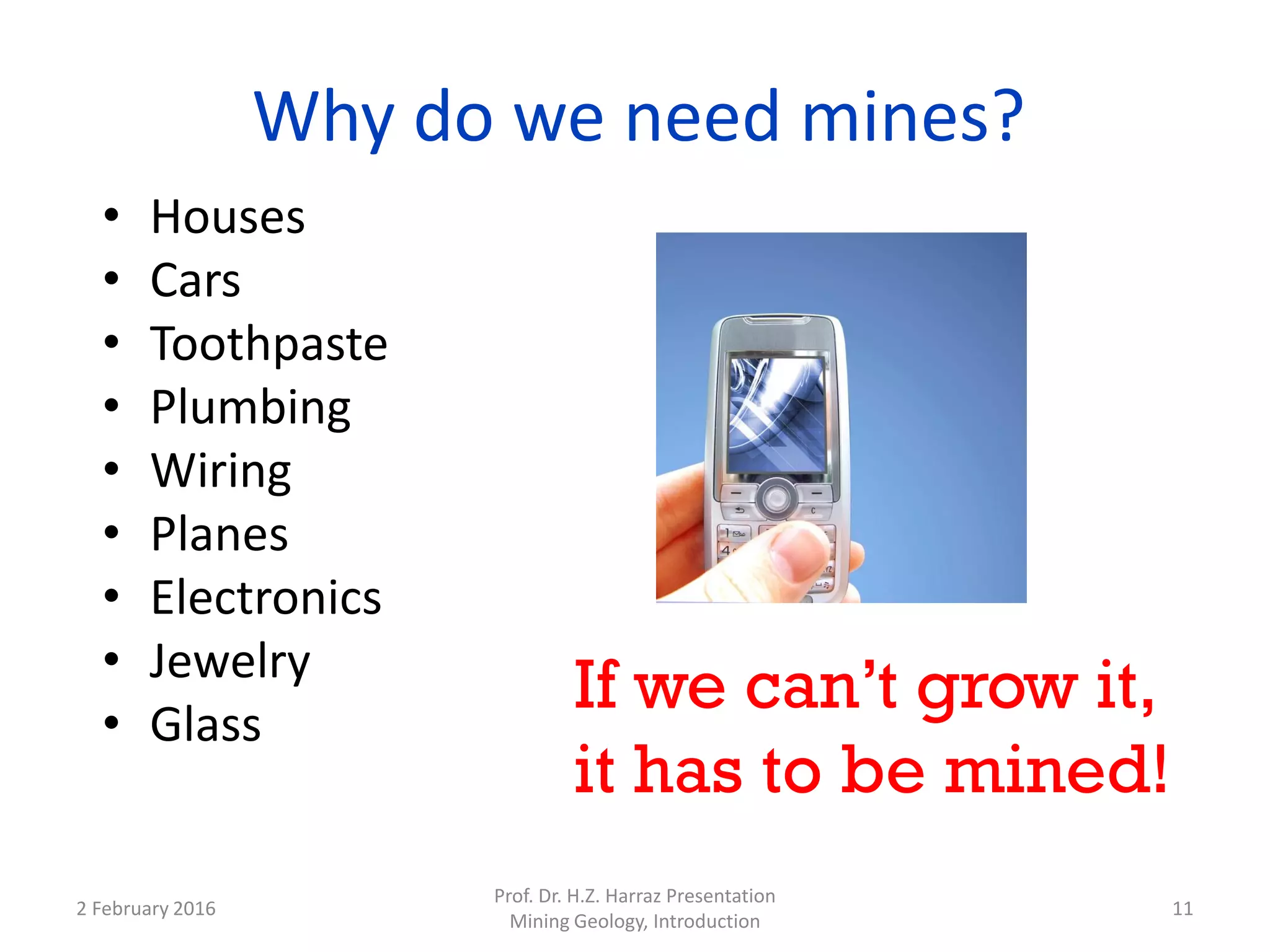 Topic 1-Concepts of an ore deposit | PDF