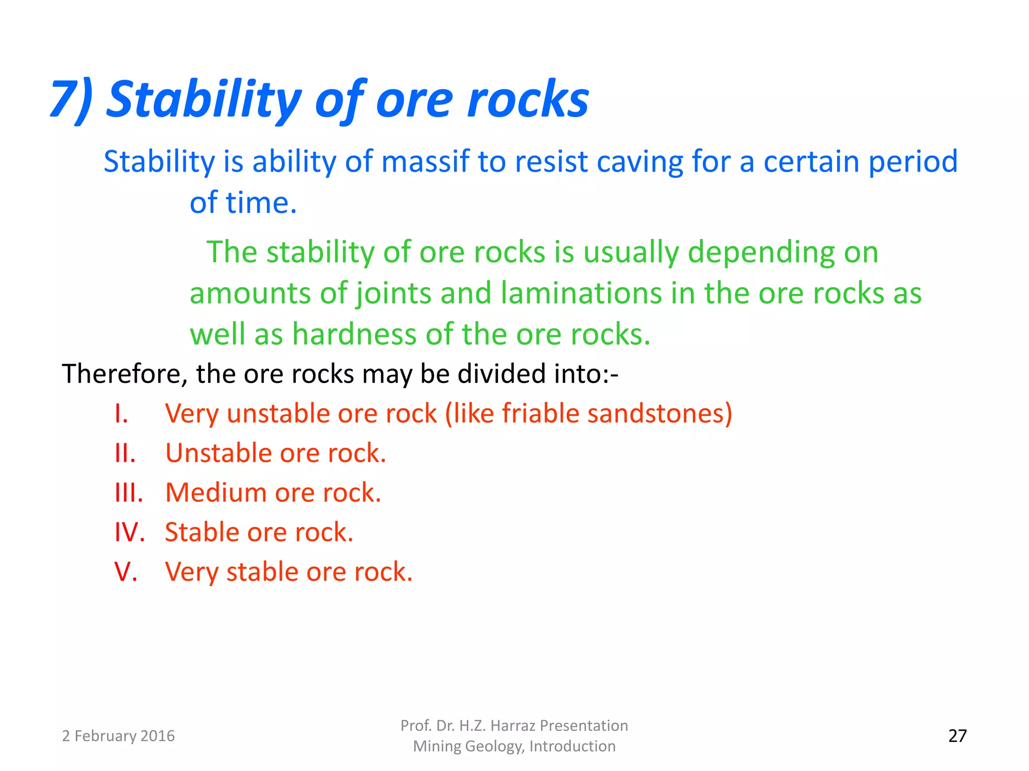 Topic 1-Concepts of an ore deposit | PDF