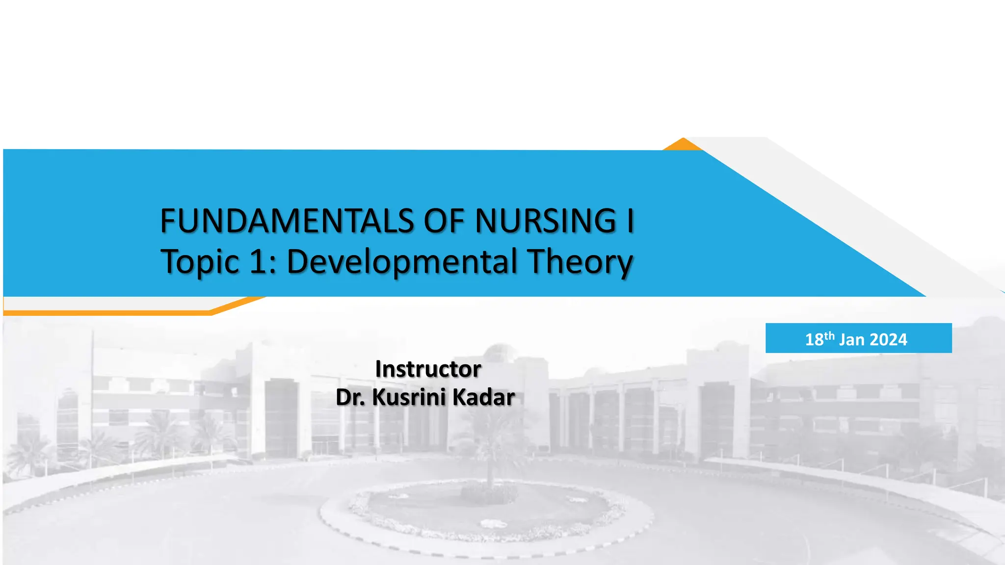 Topic 1 - Developmental Theory - Biophysical theory.pptx