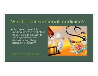 Introduction to Complementary and Alternative Medicine | PDF