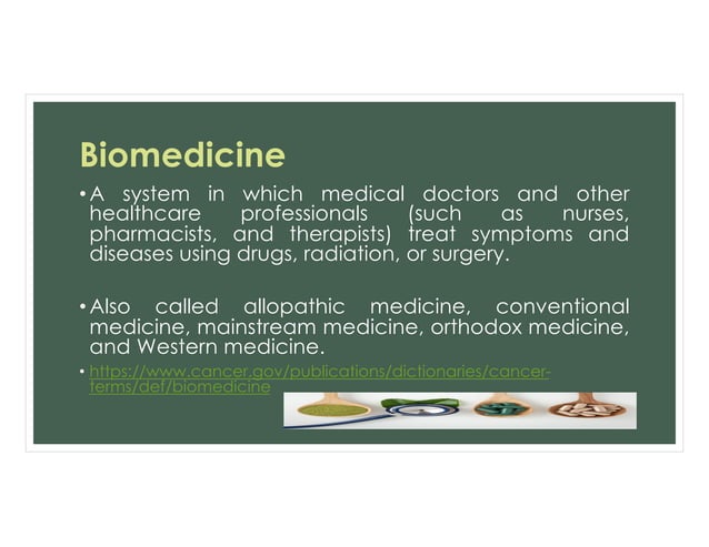 Introduction to Complementary and Alternative Medicine | PDF | Holistic ...