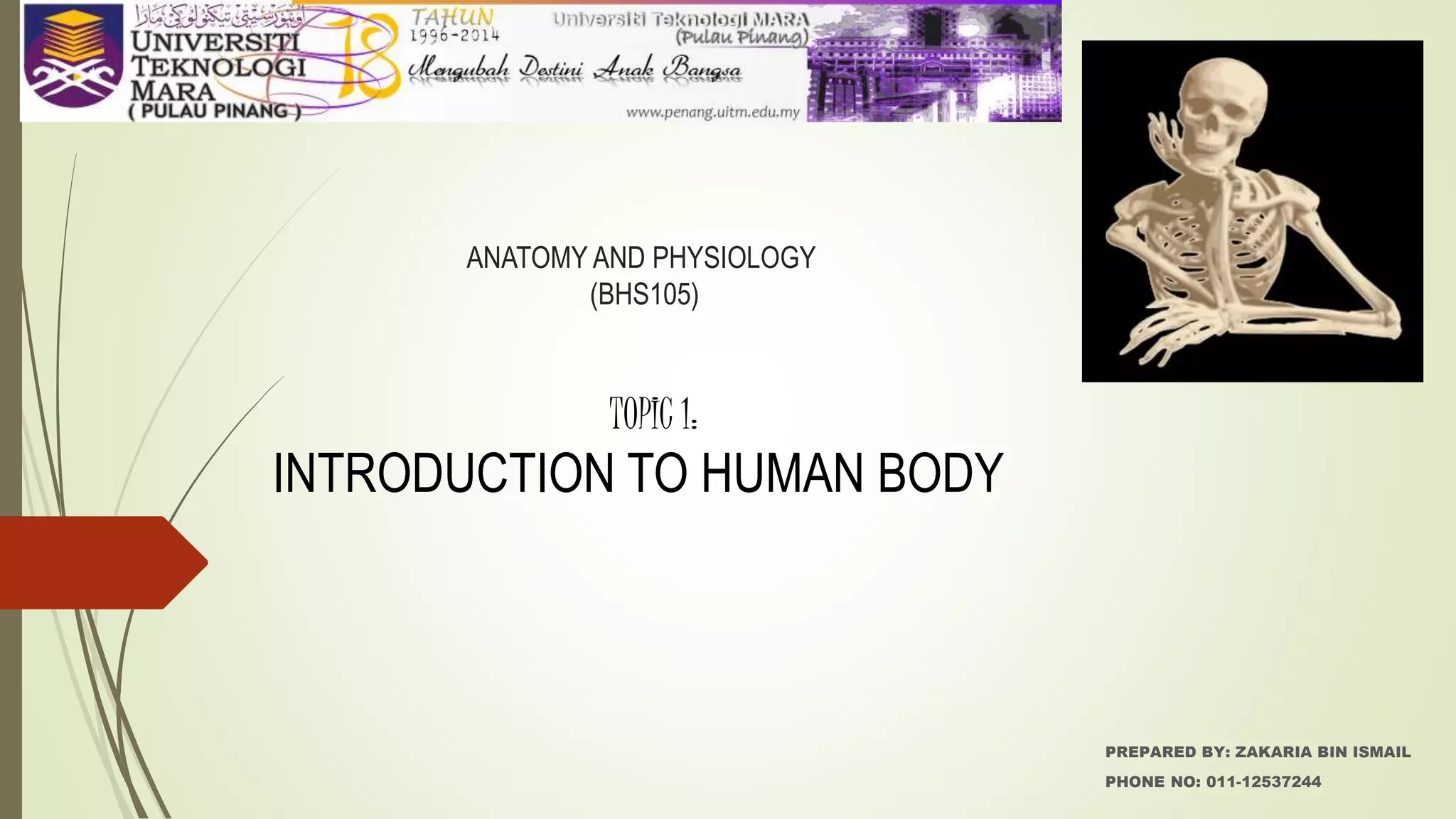 Topic 1 -introduction_to_human_body | PPT