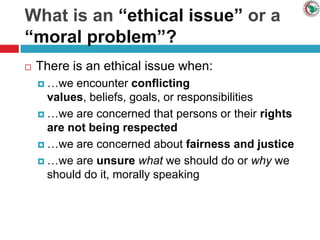 Introduction to medical ethics | PPTX
