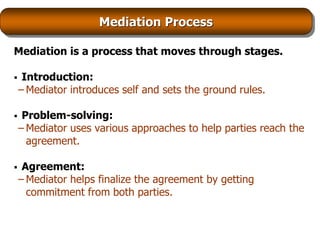 Topic 1 - Introduction to Negotiation and Mediation.ppt
