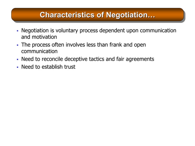 Topic 1 - Introduction to Negotiation and Mediation.ppt | Family and Relationships