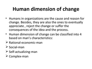 Topic 1 management of change | PPT