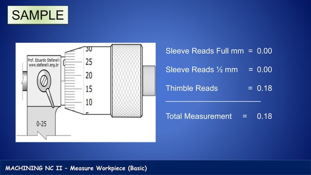 Topic 1-Micrometer types and application.pptx | Needlework | Arts and ...
