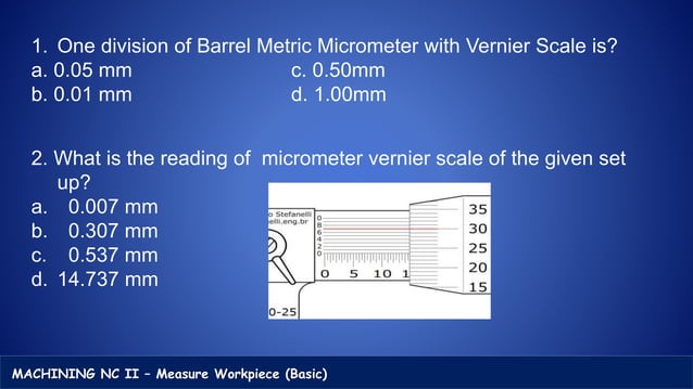 Topic 1-Micrometer types and application.pptx | Needlework | Arts and ...