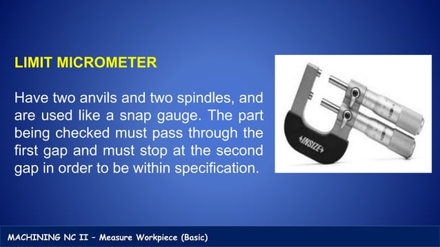 Topic 1-Micrometer types and application.pptx | Needlework | Arts and ...