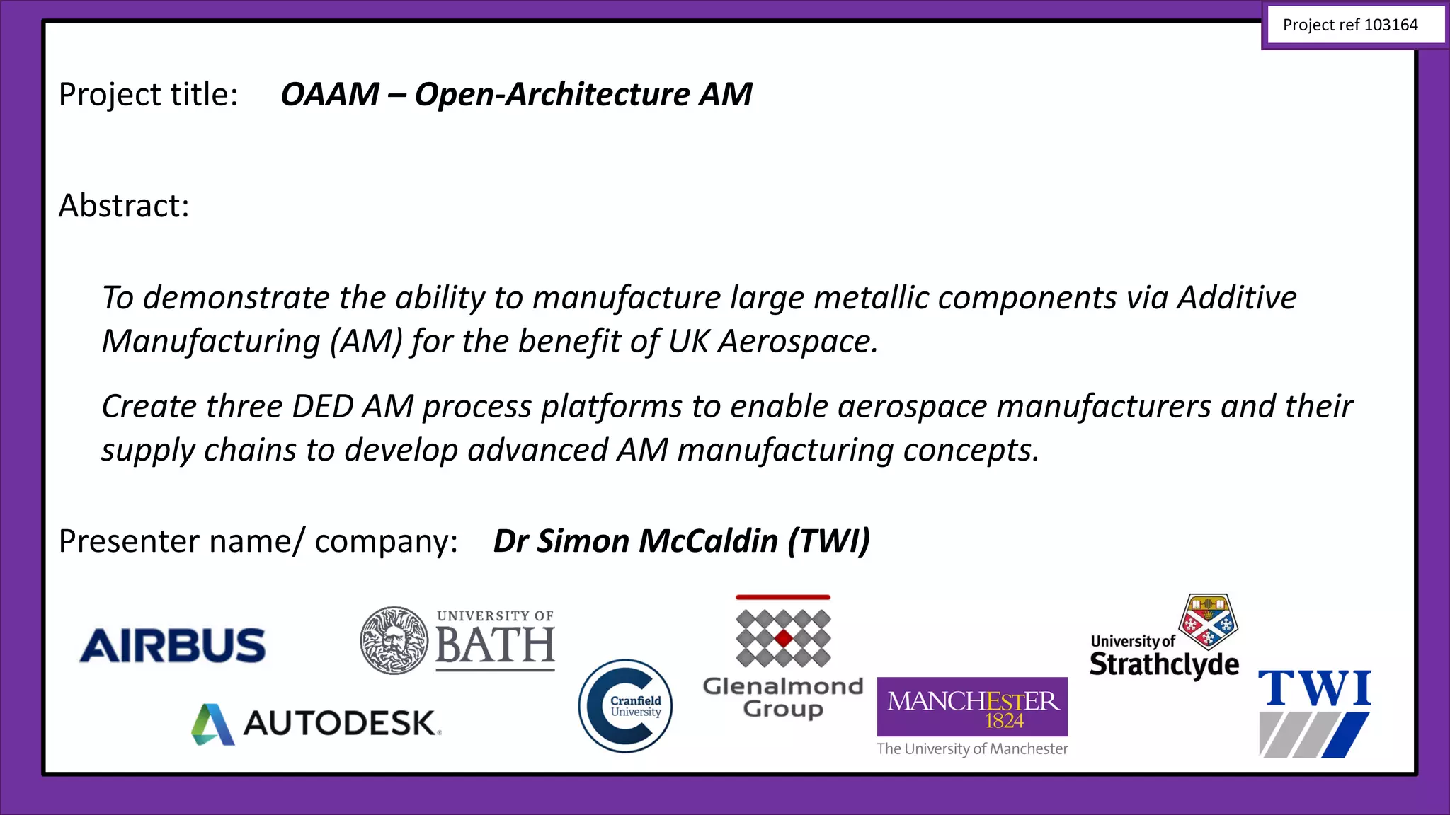 New Innovative Additive Manufacturing processes | PDF