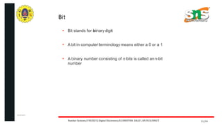 Number Systems.pptx | Computing | Technology & Computing