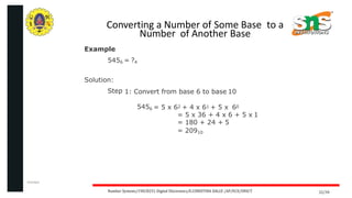 Number Systems.pptx | Computing | Technology & Computing