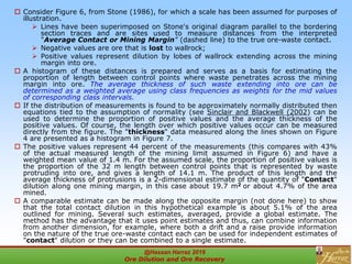 ore dilution and ore recovery | PDF