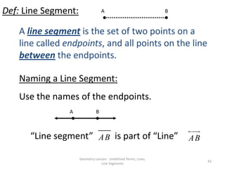 Topic 1. points, line and plane | PPT