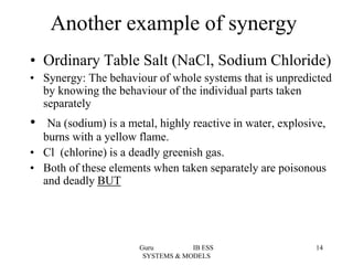 Topic 1 systems & models | PDF