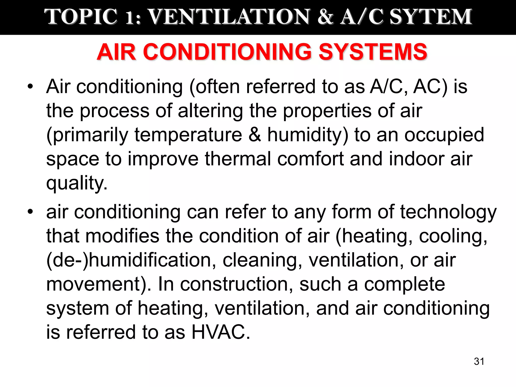 ventilation & a/c system | PDF