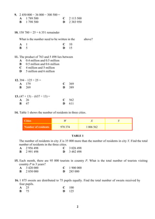 Topic 1 whole numbers | DOC