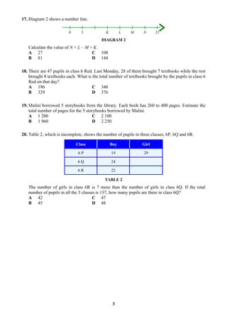 Topic 1 whole numbers | DOC