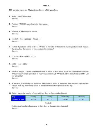 Topic 1 whole numbers | DOC