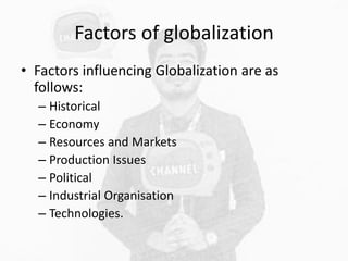 Communication Technology- Globalisation | PDF