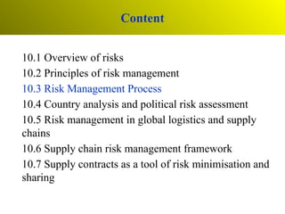 Topic 10 - Risk Management in logistics _ supply chain.pptx
