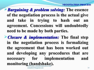 Conflict, Negotiation, and Intergroup Behavior | PPT